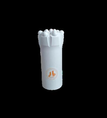 China 9 Tooth Configuration 48mm Diameter R32 Threaded Button Bit For Efficient Rock Drilling In Medium Hard To Hard Formations for sale