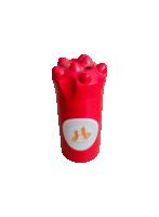China 7 Tooth 11 Degree Long Shank Button Bit For High Speed Rock Drilling for sale