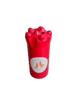 China 7 Tooth 11 Degree Long Shank Button Bit For High Speed Rock Drilling for sale