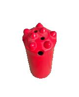 China 7 Tooth 11 Degree Long Shank Button Bit For High Speed Rock Drilling for sale