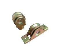 China Galvanized CNC Sliding Door Casters Shock Absorbent Wear Resistant for sale