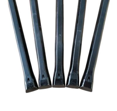 China High Strength Alloy Steel Integral Drill Rod With Chisel Tip For Hard Rock Integral Forged for sale