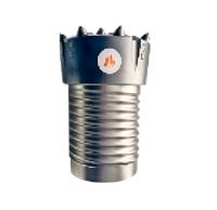 China Premium Alloy Steel DTH Top Hammer Double Casing Drill Bits With 125mm Reamed Diameter And Dual Rotary Head Layout for sale