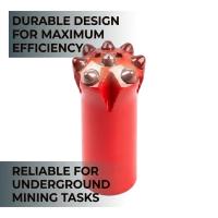 China High Precision 12° Tapered Button Bit With 70mm Long Skirt For Quarrying And Underground Mining for sale