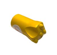 China 38mm 5 Tooth Button Bit With Spring Controlled Ball Teeth And 11° Taper Connection For Rock Drilling for sale