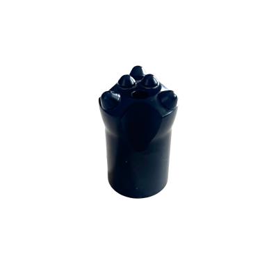 China 32mm Diameter 5-Button 11° Tapered Button Bit for H22 Jackhammer Rock Drill Rod for sale