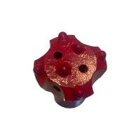China 61mm Diameter R32 Blast Furnace Drill Bit With High Wear Resistant Carbide Tip And Standard R32 Thread for sale