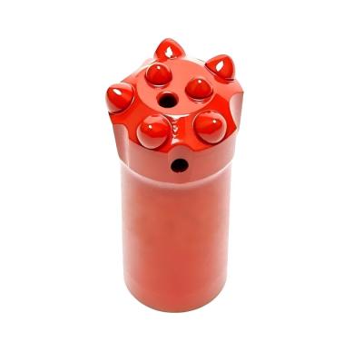 China 41mm R25 Thread Semi Ballistic Button Bits For Rock Drilling for sale