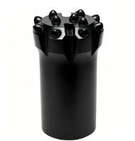 China HengLong T45 Threaded Button Bit With 45mm Pitch Thread And YK05 Tungsten Carbide Buttons For Heavy Duty Rock Drilling for sale
