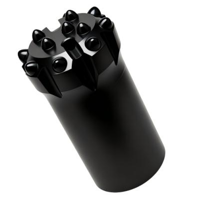 China HengLong T45 Threaded Button Bit With 45mm Pitch Thread And YK05 Tungsten Carbide Buttons For Heavy Duty Rock Drilling for sale