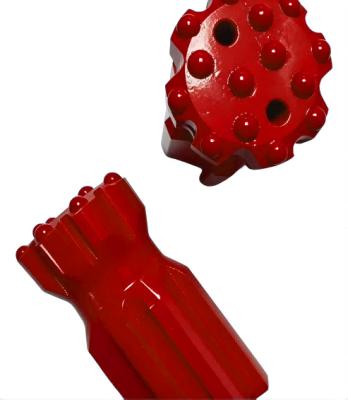 China 76mm T38 Retrac Button Bit For High Hard Rock Drilling With Tungsten Carbide Inserts for sale