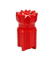 China T45 Thread Button Bit 45CrNiMoVa Alloy Steel YK05 Cemented Carbide Buttons Retrac Skirt Design for sale