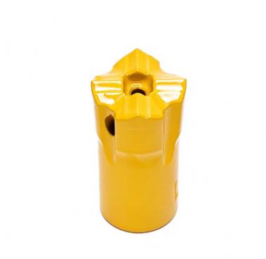 China 32 Mm Diameter 7° Taper Cross Bit With Carbide Tip Rock Drilling And Quarrying for sale