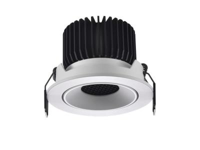 China 75mm cutout size 10W adjustable recessed led downlight short version Triac dimmable COB spotlight for sale
