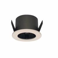 China 3W dark black mini spotlight Non-dim / switch / triac /0-10V / DALI dimmable junction box led mini downlight for sale