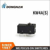 China Dongnan Customized Kw4a (S) Black Micro Switch with Middle Lever for sale
