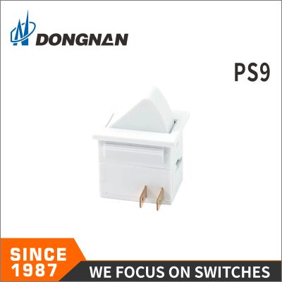 China Dongnan PS9 Type White High Reliability Button Switch for Refrigerator and Lighting for sale