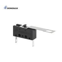China DONGNAN Short Metal Lever Micro Switch UL ENEC Certification for sale