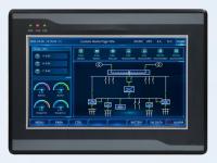 China Ac Power Panel Monitoring Device With 10.2 Inch Touch Screen Monitor 1024×600 5 RS485 Ports THJK102G-JLNB for sale