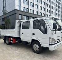 China Inventory Isuzu Double Row 5-Ton Dump Truck Small Dump Truck Transport Vehicle for sale