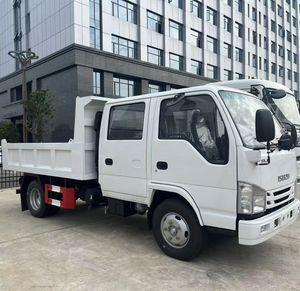 China Inventory Isuzu Double Row 5-Ton Dump Truck Small Dump Truck Transport Vehicle for sale