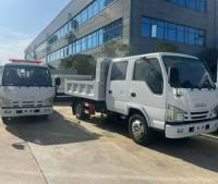 China Isuzu Double Row Mini Dump Truck 3000L Dump Truck Factory Direct Supply for sale