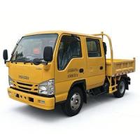 China Isuzu 5-Ton Truck with Double-Row Seats 5 People, Small Dump Truck Price for sale