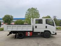 China Compact Double Row Dump Truck for Efficient 3-Ton Slag Transport for sale