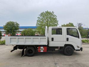 China Compact Double Row Dump Truck for Efficient 3-Ton Slag Transport for sale