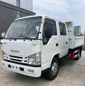 China Isuzu 600p Kv100 4X2 190HP Small Dump Truck for Heavy Duty Material Transport for sale