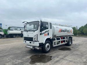 China Shaanxi Automobile 4X2 3000 L 5000 L Carry Cargos Oil Tanker Truck 2warehouses Crude Oil Fuel Tank Truck for Sale for sale
