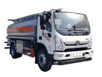 China Futian 4X2 Fuel Tanker Truck with 8000 Liters Capacity for sale