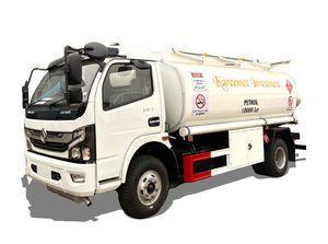 China Dongfeng 4X2 Refuelling Tank Truck with 11000 Liters Capacity for sale