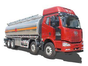 China FAW 8X4 23-30m3 Fuel Tanker Diesel Fuel Tank Truck Delivery Truck for sale