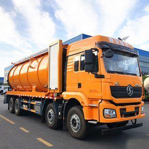 China Shacman M3000 F3000 H3000 Vacuum Sewage Truck Fecal Sludge Truck, Sewer Sucker for sale