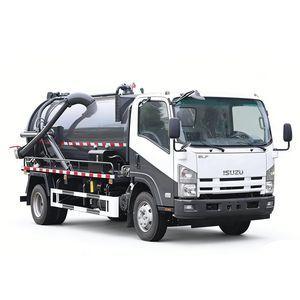 China Isuzu 4X2 Suction Truck Price 6cbm Vacuum Suction Truck, Septic Tank Transport Vehicle, Sewage Transport Vehicle, Sewage Suction Truck Manufacturer for sale
