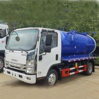 China Isuzu 4 Cubic Meter Vacuum Sewage Suction Truck for Sale at Factory Price in China for sale