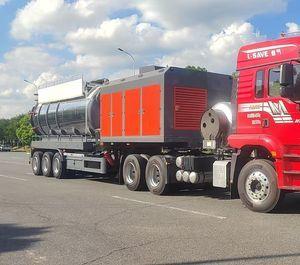 China China Factory Sells 22 Cubic Meters Semi-Trailer Vacuum Tank Cars, Vacuum Suction Trucks, Sewage Transport Trucks and Crude Oil Transport Trucks. for sale