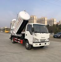 China Isuzu 4X2 Septic Tank Suction Truck, 4-Cube Vacuum Sewage Truck, Sewage Tank Truck, Sewer Jet Truck, Vacuum Sewage Truck Manufacturer for sale