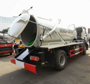 China Global Direct Sales of 15t Northern Mercedes Benz Sewage Suction Truck Sewage Extraction Truck Septic Tank Truck Powerful Suction Truck for sale