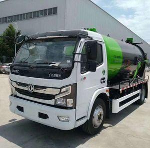 China Dongfeng 6 Cubic Meter Vacuum Truck Price - Low-Priced Vacuum Trucks and Septic Tank Trucks From Chinese Factories for sale
