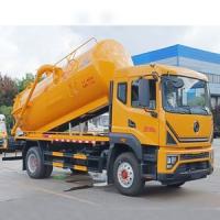 China Global Direct Selling Dongfeng 12cbm Sewage Suction Transport Truck Septic Tank Truck Multi-Functional Vacuum Truck Septic Tank Truck for sale