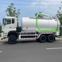 China Factory Sells 18 Cubic Vacuum Sewage Suction Truck with Strong Suction Power for sale