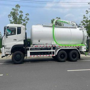 China Factory Sells 18 Cubic Vacuum Sewage Suction Truck with Strong Suction Power for sale
