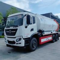 China 6X4 Vacuum Cleaner 15000 18000 20000L Capacity Engine Euro 2356 Optional for sale