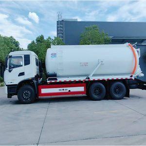 China Factory Sells 20000L Vacuum Suction Truck, Vacuum Suction Tank Car 6X4X6X6 Drive for Customization. for sale