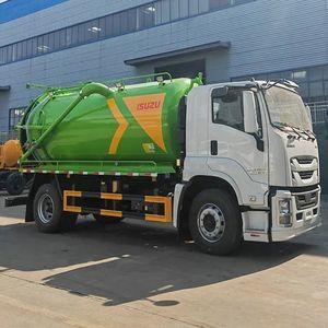 China Isuzu Giga 12000L Vacuum Sewage Suction Truck, Vacuum Feces Suction Truck, Sewage Transport Truck for sale