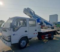 China Isuzu Kv100 4X2 Drive 22m 31m 33m Hydraulic Ladder Truck Insulated Boom Aerial Work Platform Hanging Basket Hydraulic Ladder Truck for sale