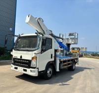 China Premium HOWO Aerial Work Trucks: Telescopic Models From 18m to 45m for sale