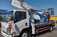 China Isuzu 32m Hydraulic Aerial Work Truck, Aerial Work Lift Truck, Telescopic Hydraulic Lift Truck, Sold at Special Price for sale